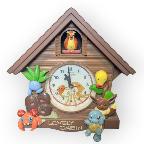 Pokemon | Wall Decor | Vintage 999 Pokemon Cuckoo Clock | Poshmark